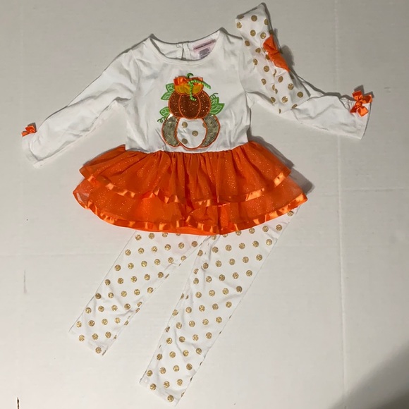 Little Lass | Matching Sets | Little Lass 2t Pumpkin Outfit | Poshmark
